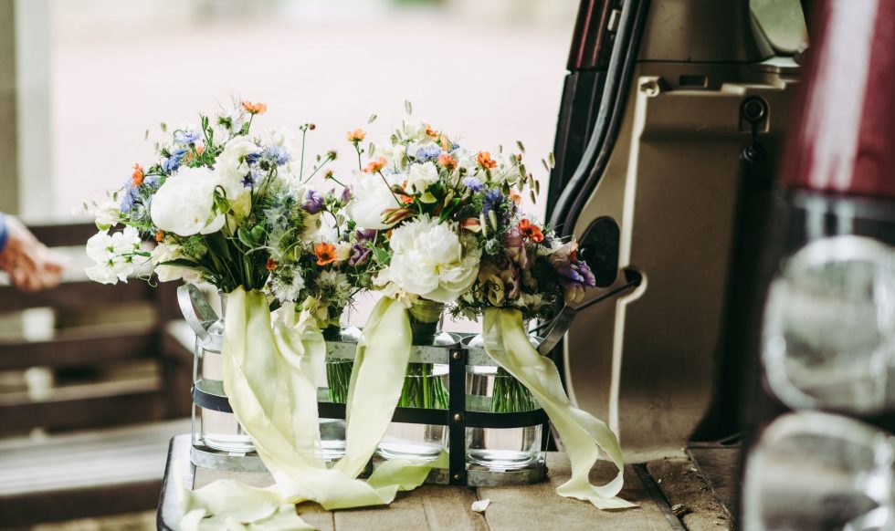 Wedding Flowers Ledbury Ross on Wye Herefordshire